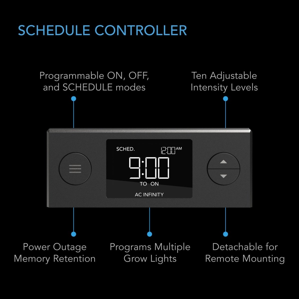 AC Infinity Heavy Duty Large Germination Kit with Height Extension & L