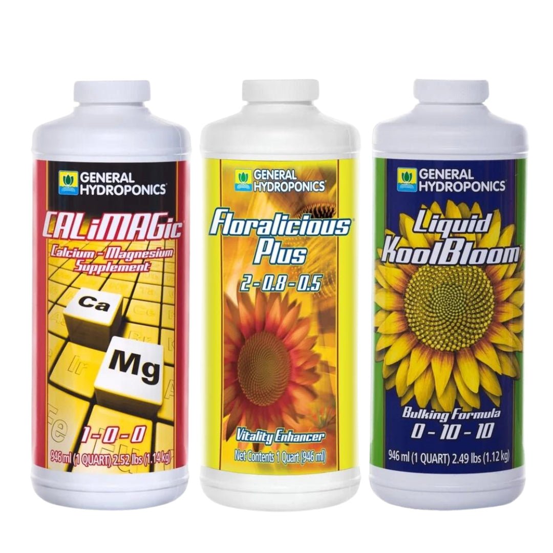 General Hydroponics Flora Series Performance Bundle