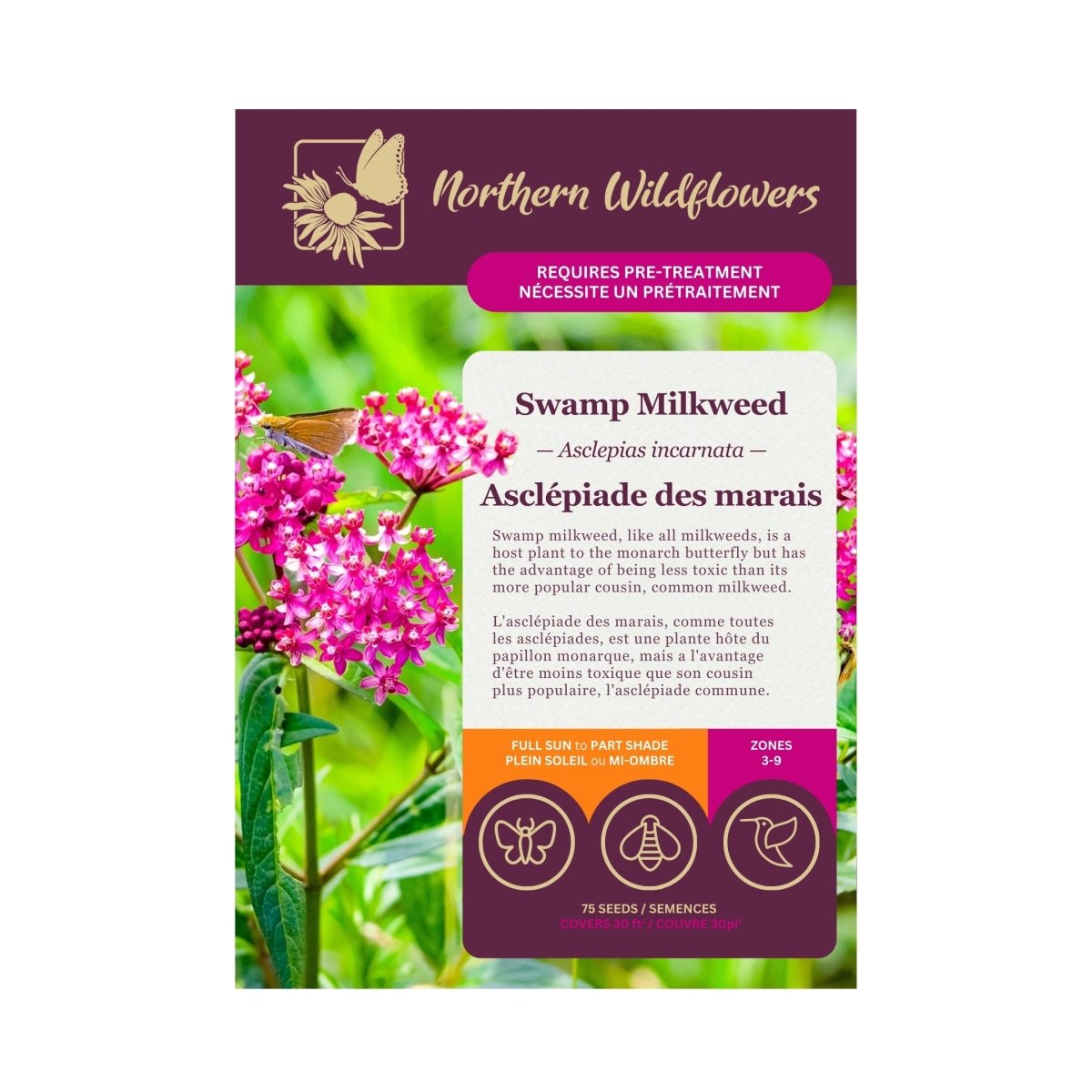 Swamp Milkweed Seeds