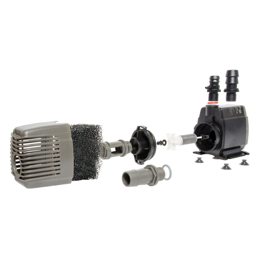 Active Aqua Adjustable Flow Submersible/Inline Pump 550 GPH