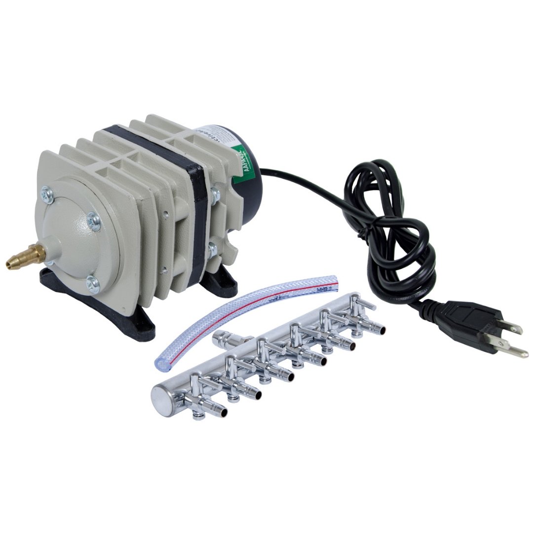 Active Aqua Commercial Air Pump 6 Outlets, 20W, 45L/min