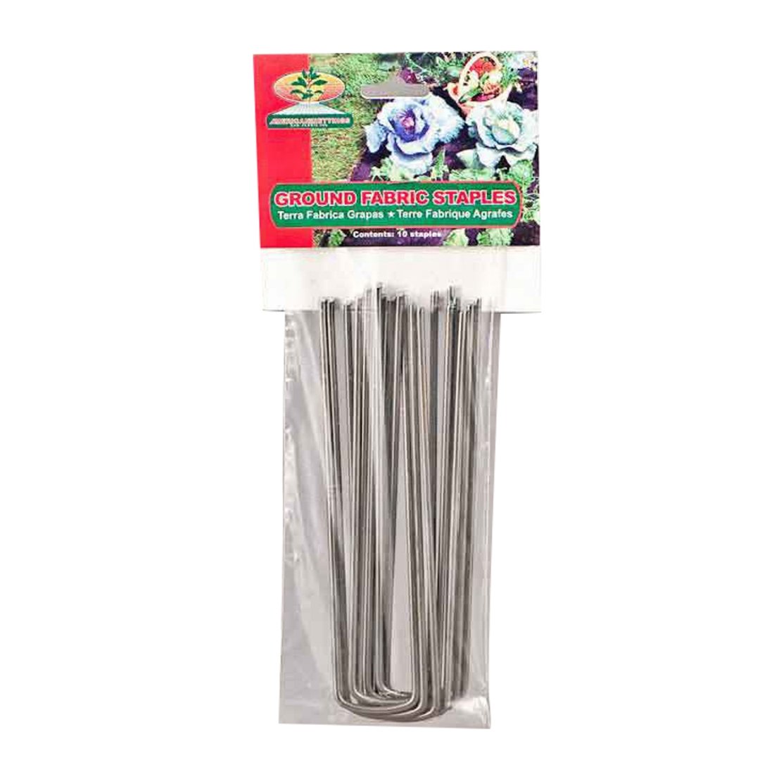 American Netting Steel 6" Ground Staples