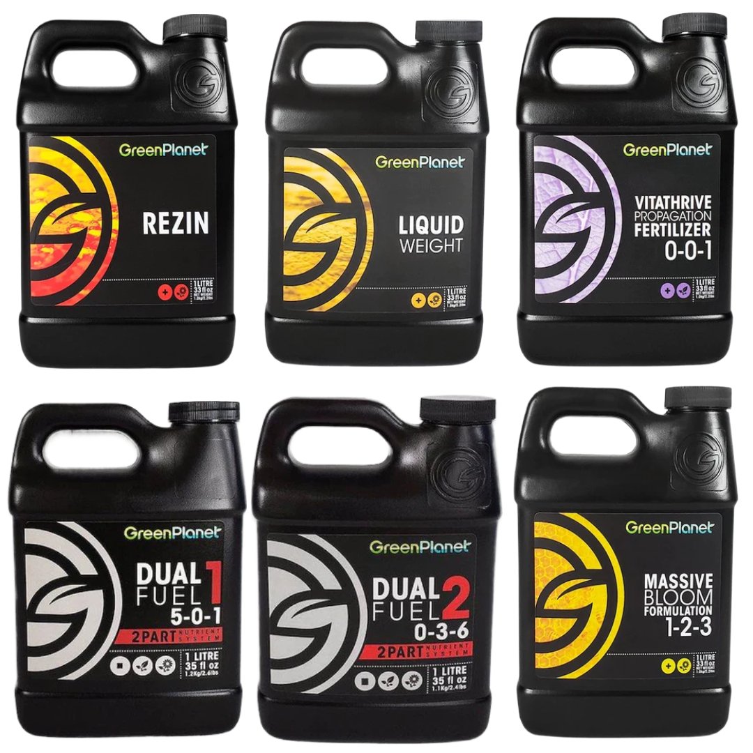 Green Planet Dual Fuel Complete Nutrient Bundle - Indoor Farmer