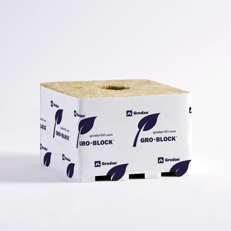 Grodan IMPROVED Gro-Blocks 6"X6"X4" JUMBO