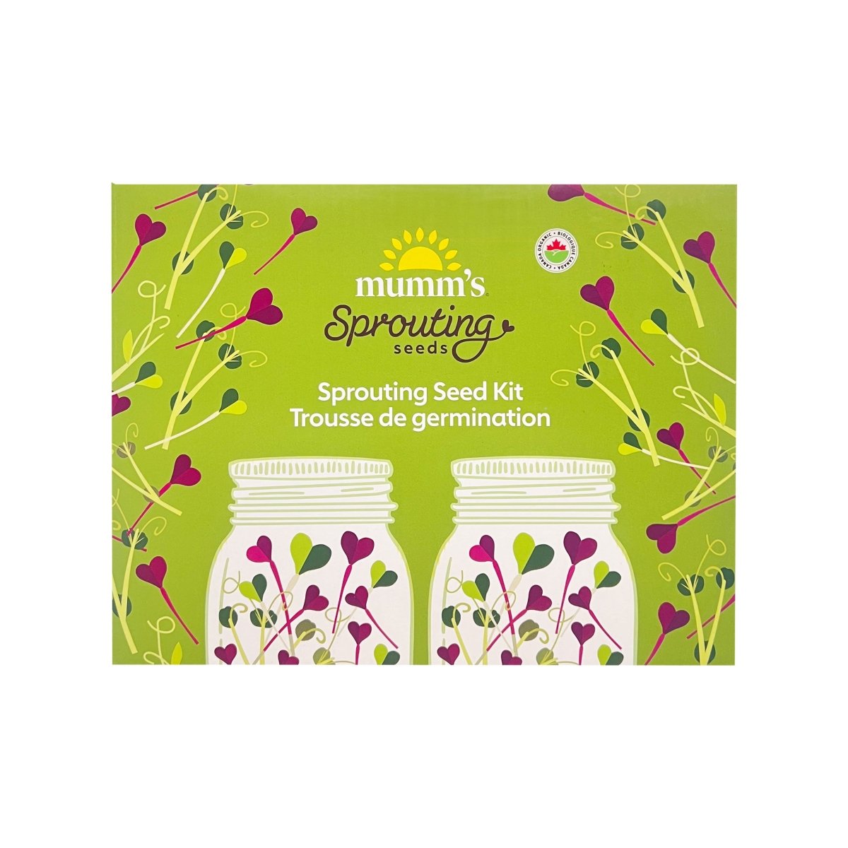 Mumm's Sprouting Seeds Double Sprouting Kit