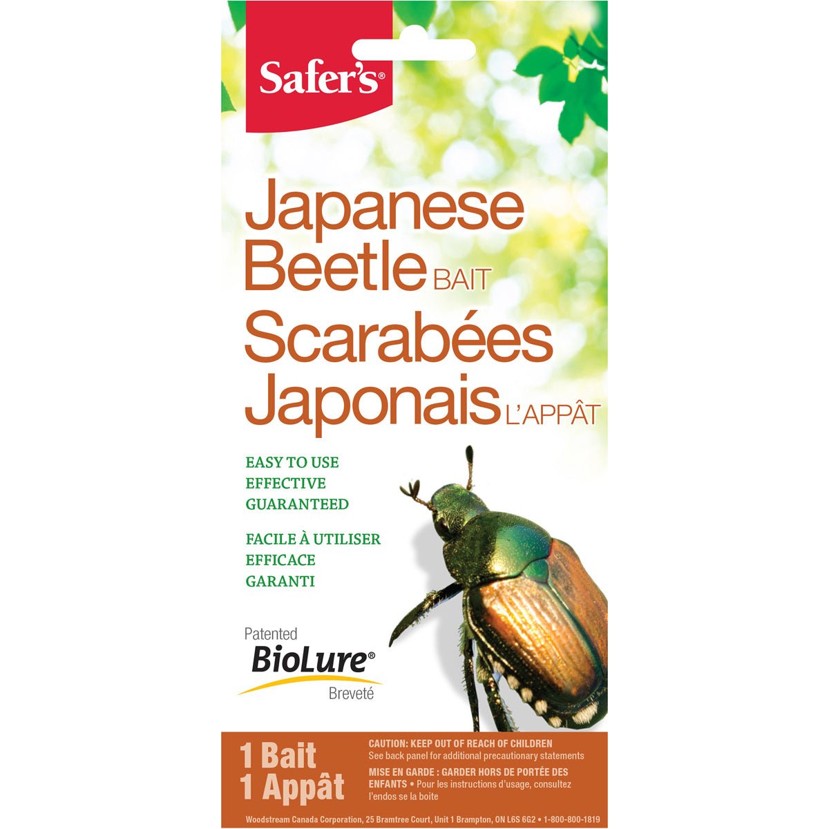 Safer’s Japanese Beetle Trap Refill Bait
