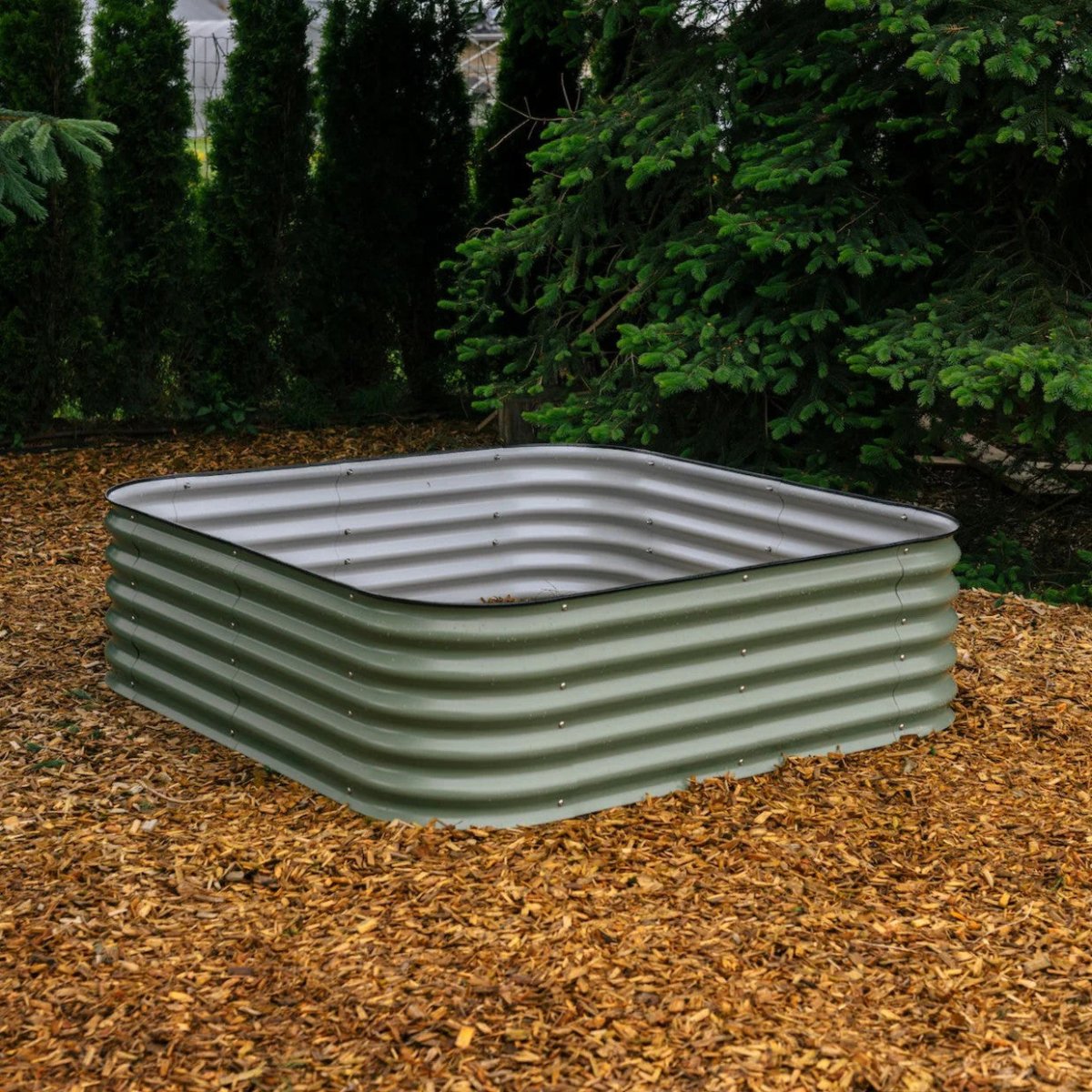 Sproutbox Modular 9 in 1 Metal Raised Garden Bed Kit 17" Tall